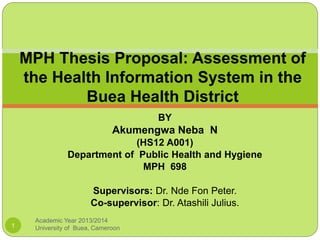 Research proposal on | PPT