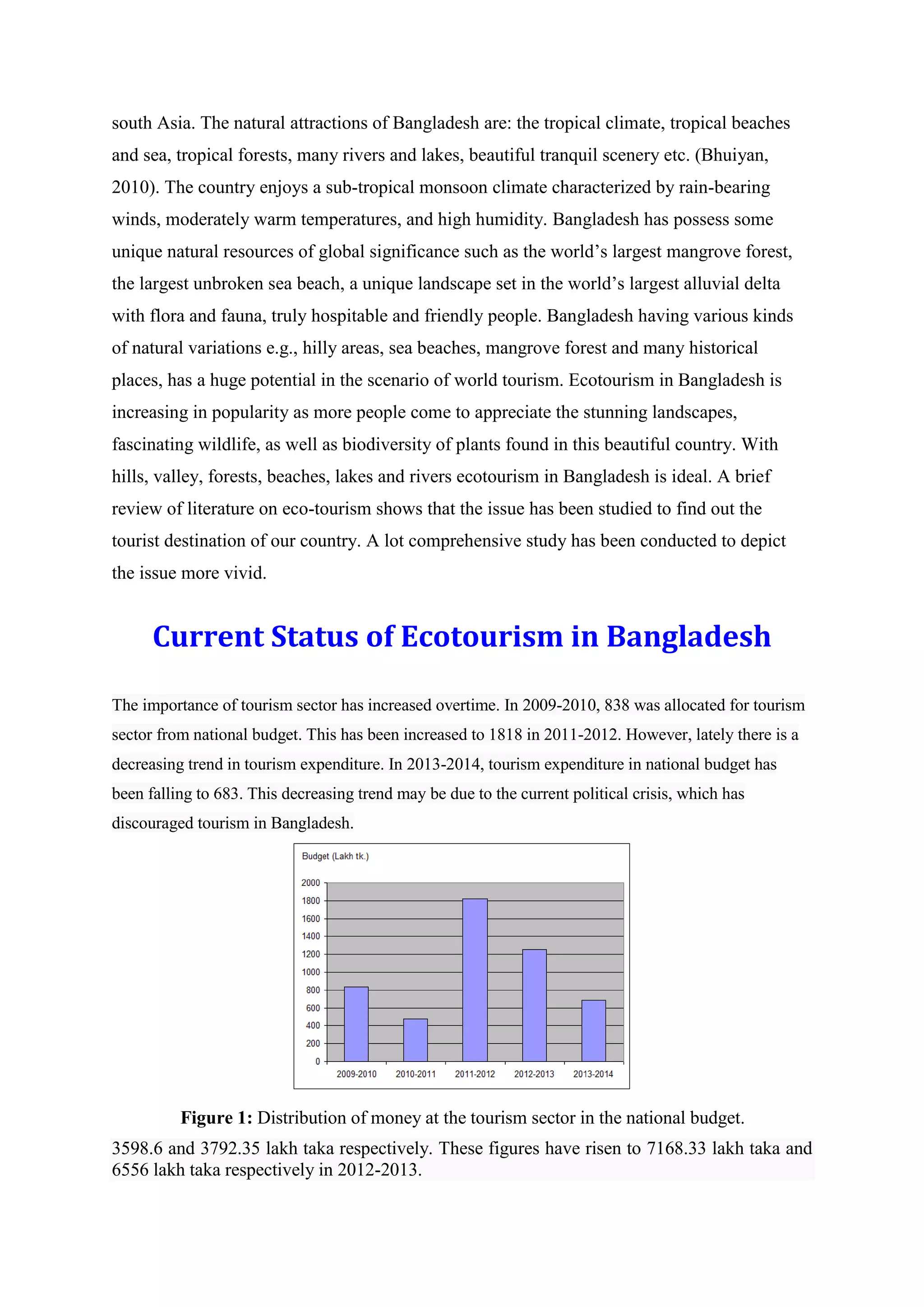 Research proposal on ecotourism | PDF