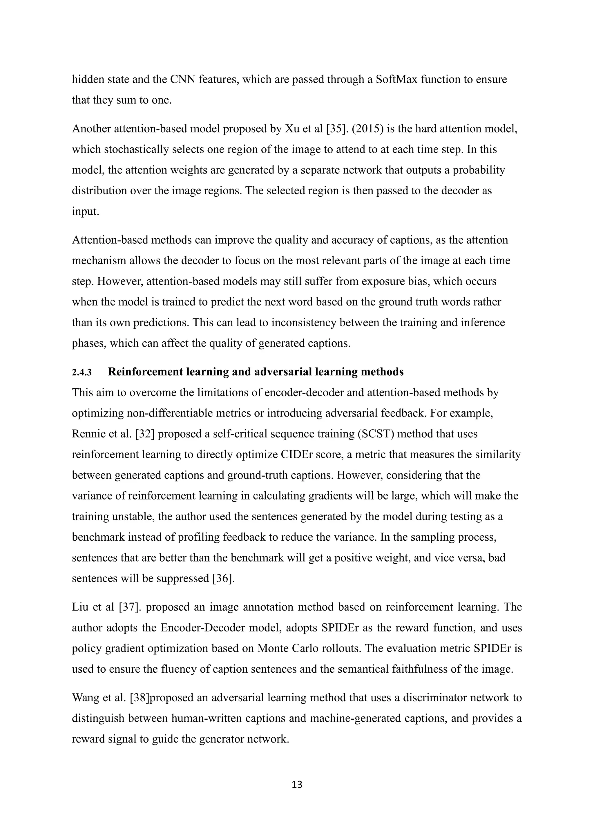 RESEARCH PROPOSAL ON ENHANCING AUTOMATIC IMAGE CAPTIONING SYSTEM LSTM.pdf | Artificial ...