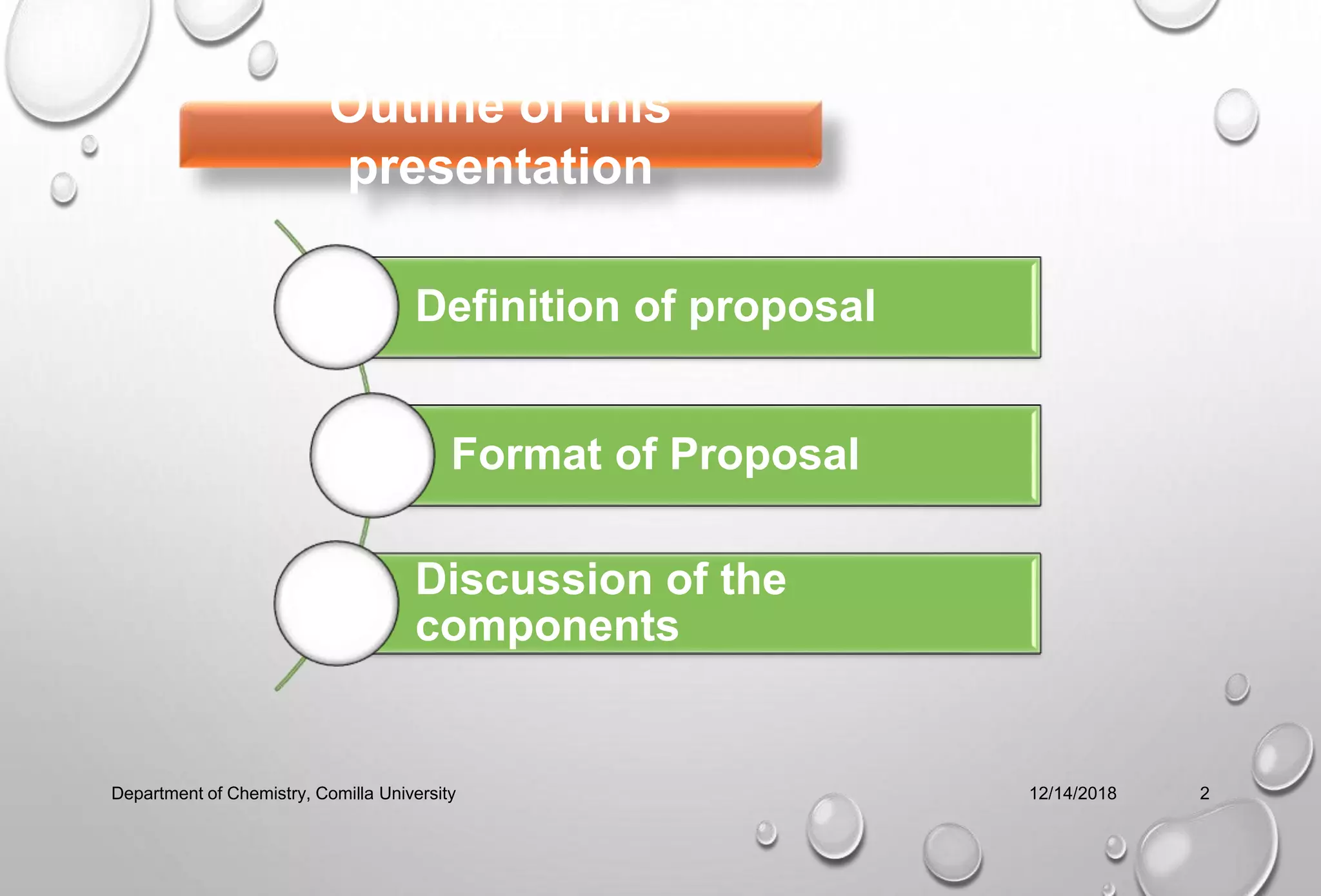 How to write a Research proposal ppt | PPTX