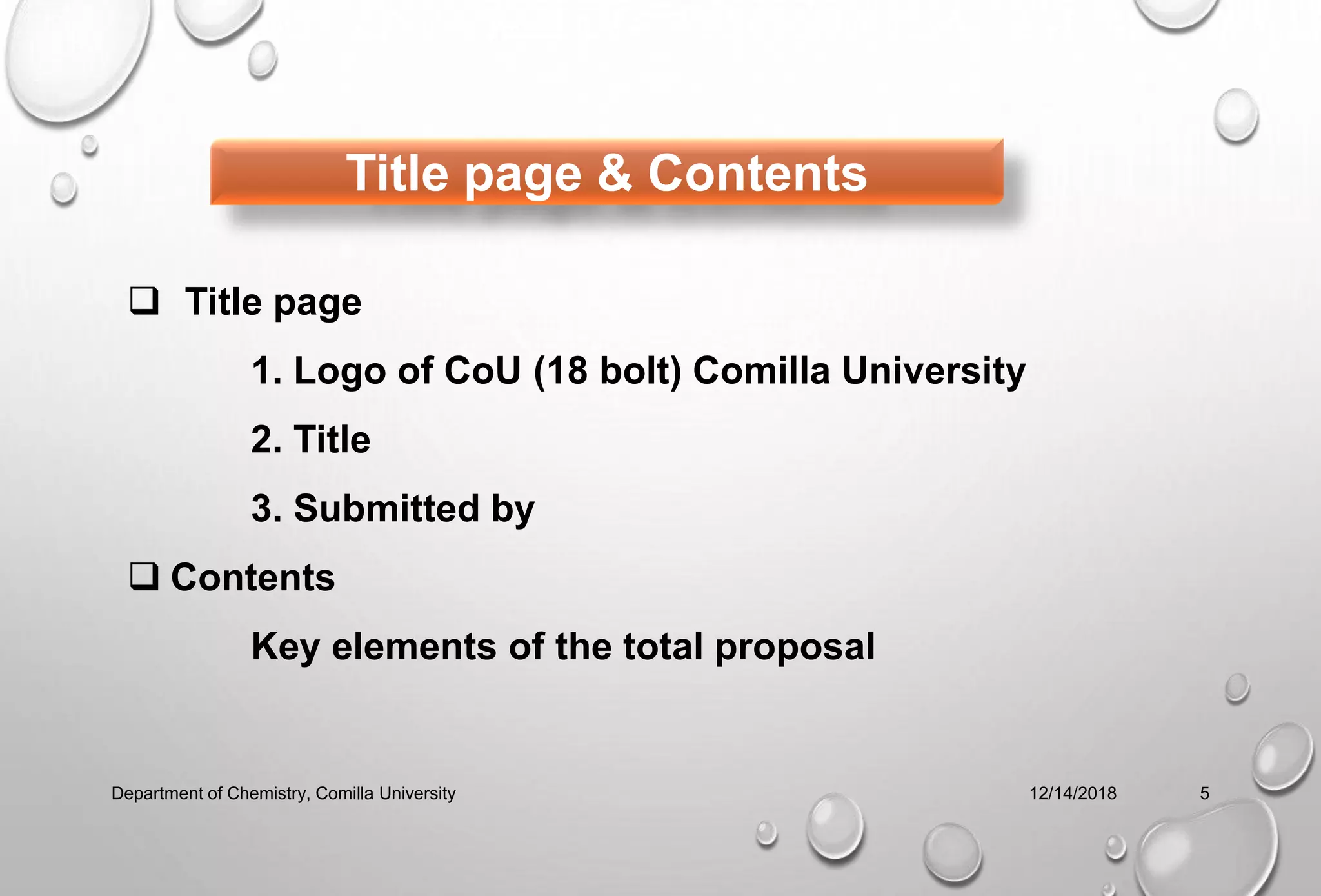 How to write a Research proposal ppt | PPTX