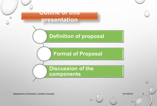 How to write a Research proposal ppt | PPTX
