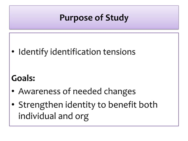 Organizational Identification for a Controversial Organization | PPT