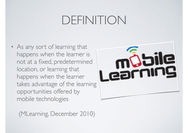 Mobile Learning Readiness among Students with Different Specialisations ...