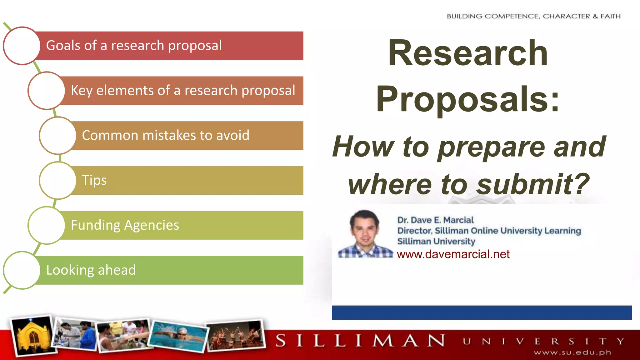 Research proposals how to prepare and where to submit | PPTX