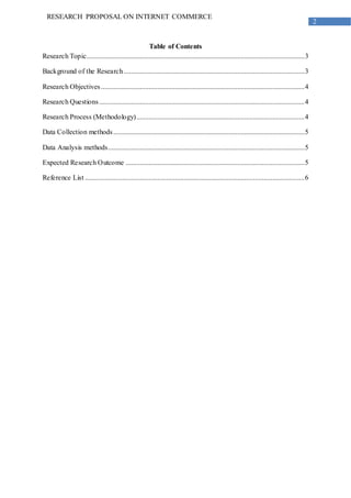 Research proposal sample|cheapassignmenthelp.com | Internet | Computing