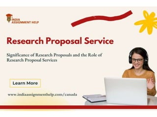 Significance of Research Proposals and the Role of Research Proposal ...
