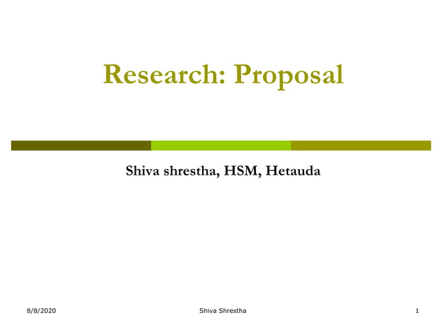 RM_Research Proposal | PDF