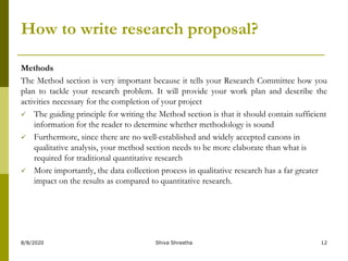 RM_Research Proposal | PDF
