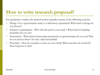 RM_Research Proposal | PDF