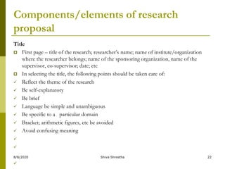 RM_Research Proposal | PDF