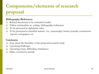 RM_Research Proposal | PDF