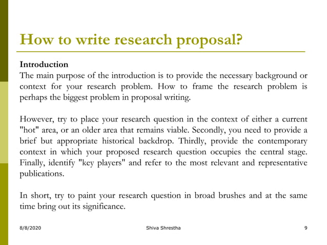 RM_Research Proposal | PDF