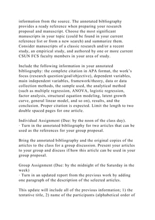 Research Proposal Tentative Schedule and Assignment(All of the .docx