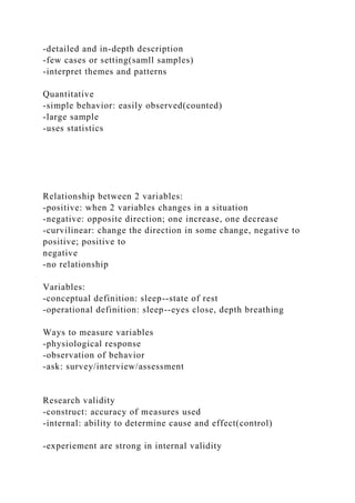 Research ProposalType of StudyResearch Question.docx