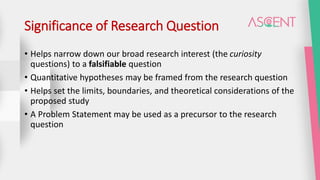 Research proposal writing | PDF