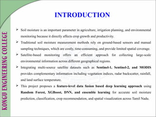 Feature-Level Data Fusion and Deep Learning for Soil Moisture ...