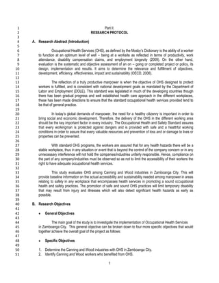 Research protocol | PDF