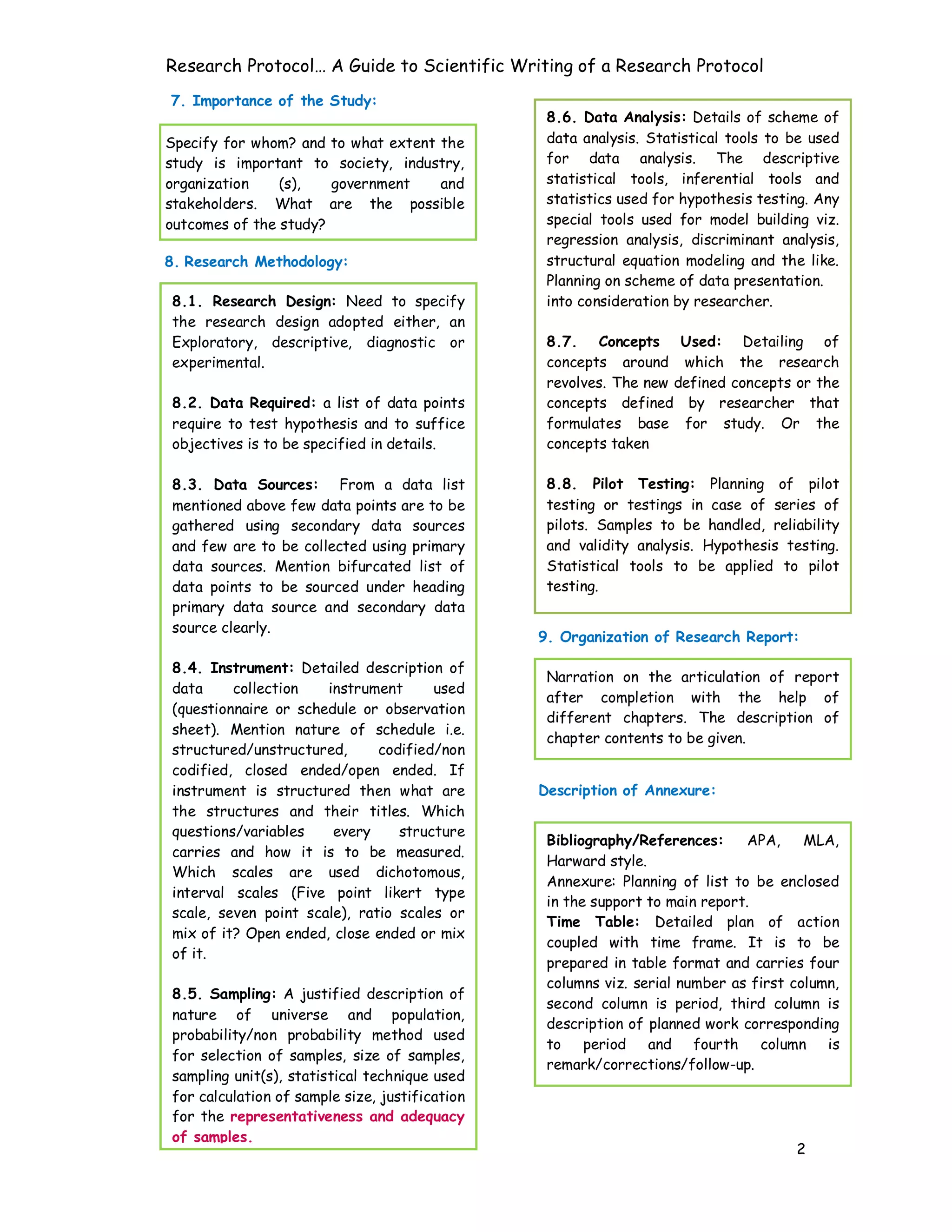 Research Protocol | PDF