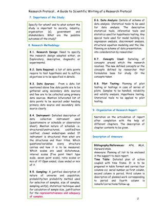 Research Protocol | PDF