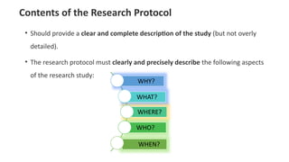 RESEARCH PROTOCOL (Good Clinical Practices) by aks.pptx