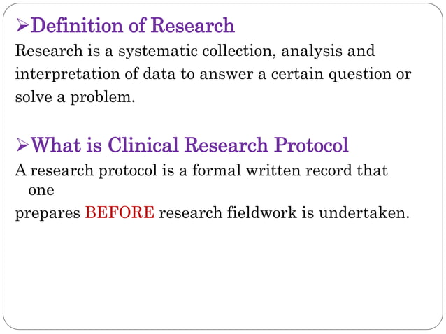 research protocol By Sandeep.pptx | Medical Health