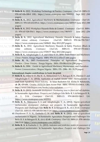 Research publications segun bello | DOCX