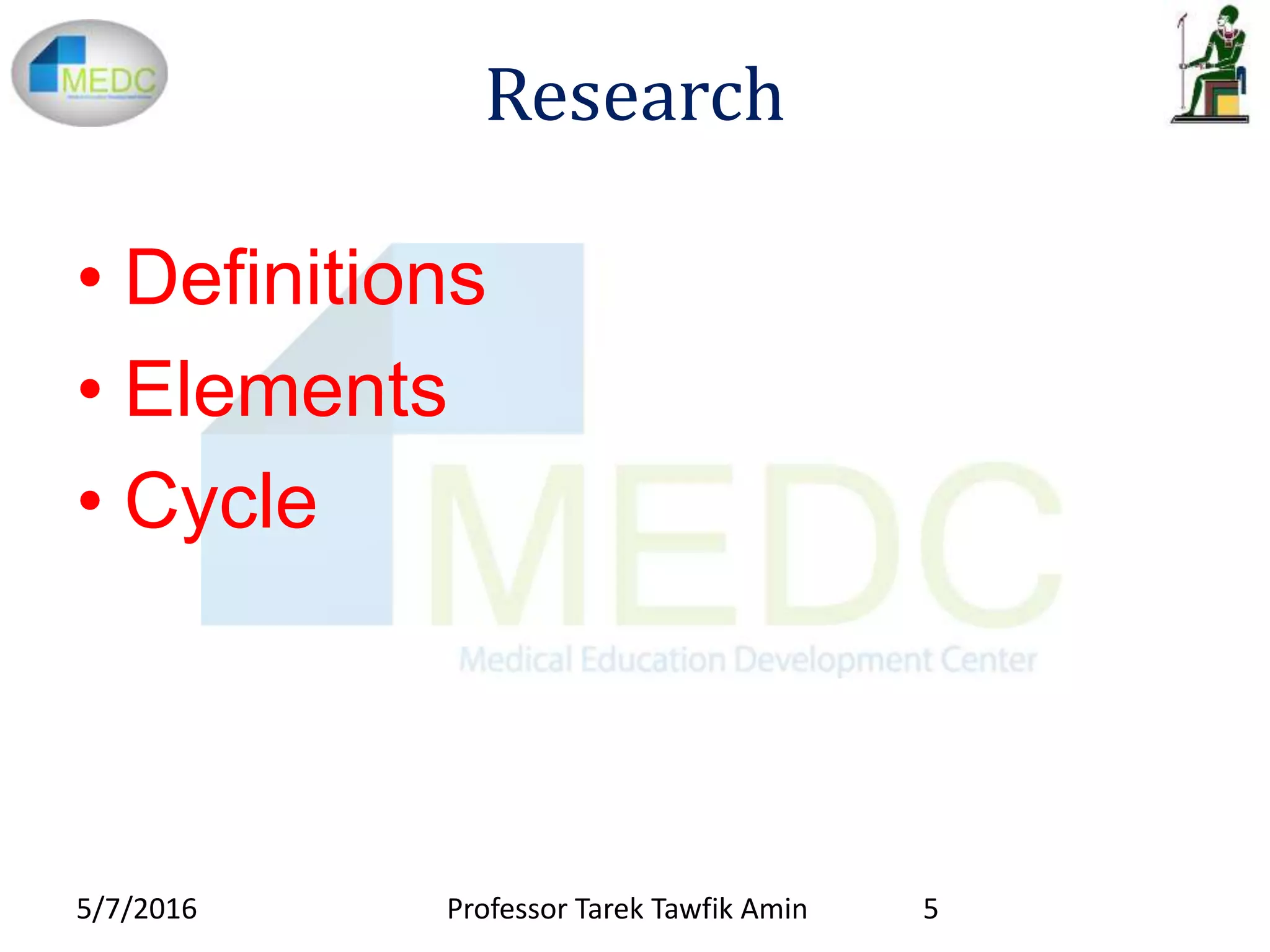 Research question, criteria, formulation, and relation to research ...