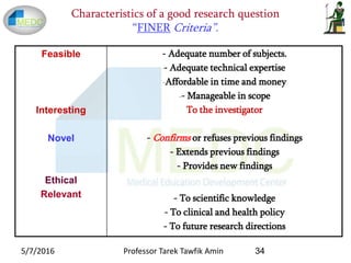 Research question, criteria, formulation, and relation to research ...