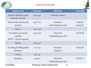 Research question, criteria, formulation, and relation to research ...