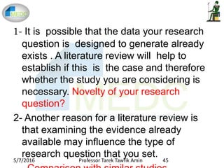 Research question, criteria, formulation, and relation to research ...