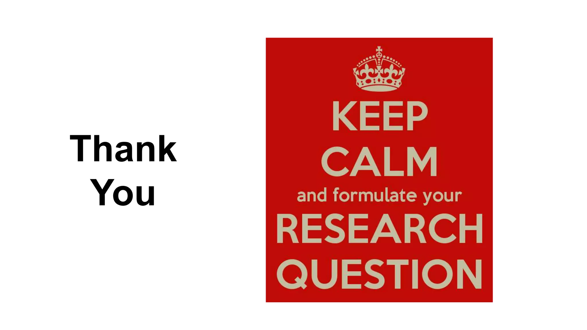 Formulating a Research question/ hypothesis | PPTX