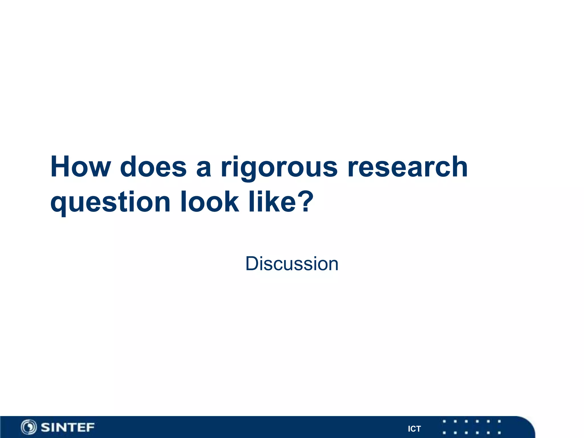 Research questions | PPTX