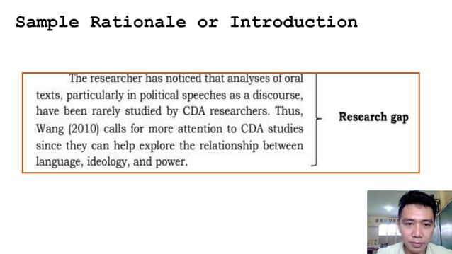 RESEARCH RATIONALE.pptx | Educational Assessment | Education