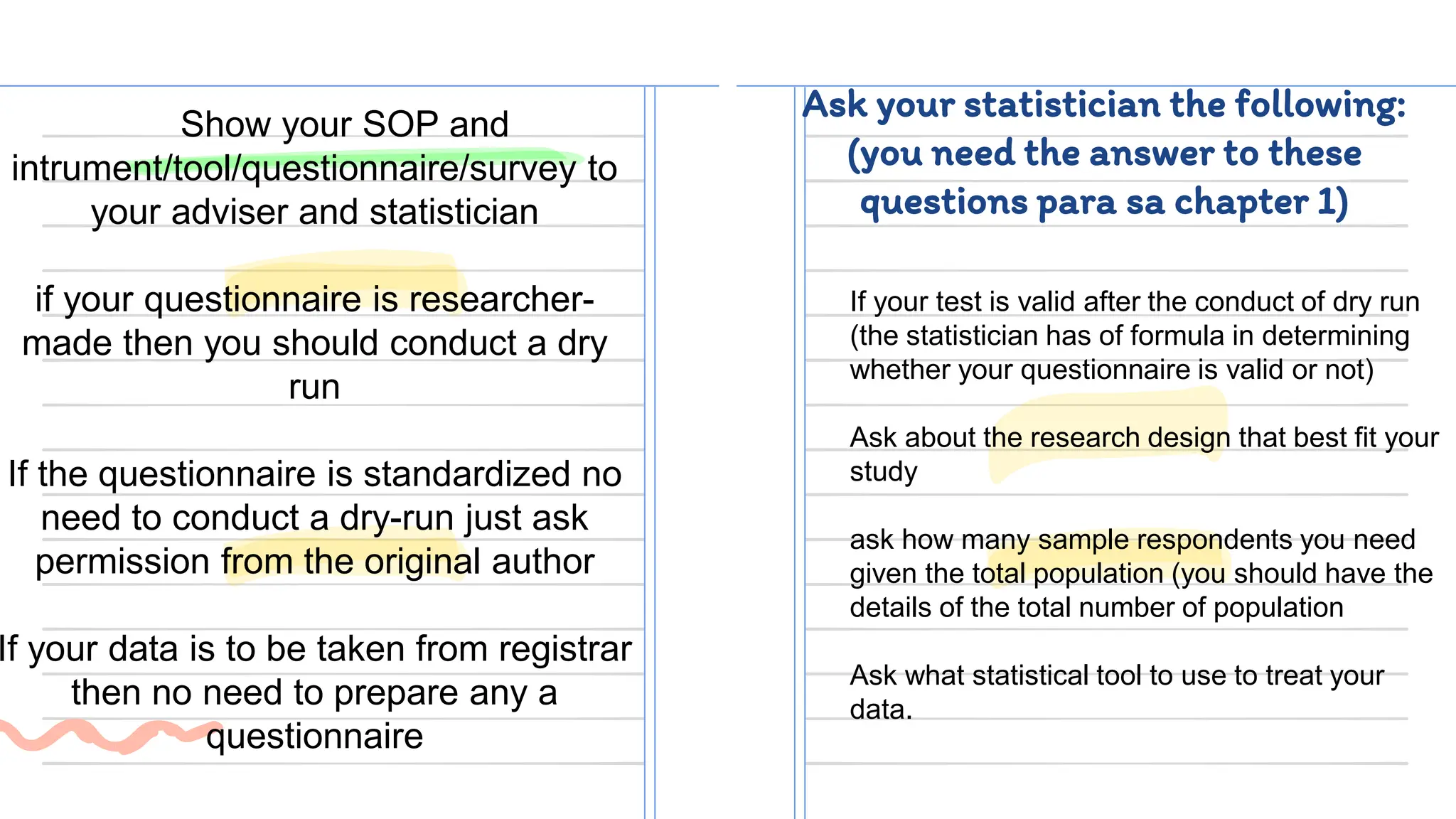 Research Reminders 2022. for young students | PPTX
