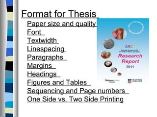 Research report | PPT