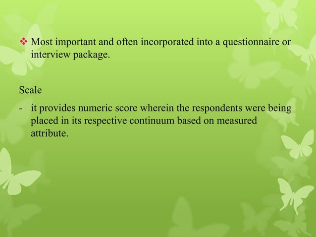 Composite Scales and Other Structured Self-Reports | PPT