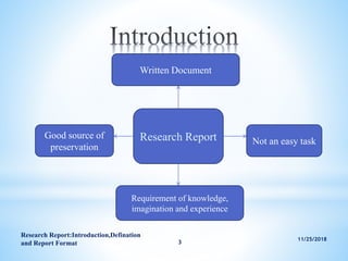 Research report | PPTX