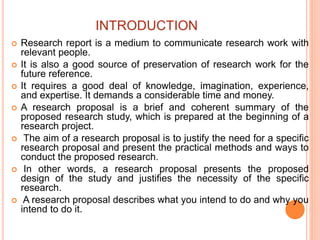 Research report | PPTX