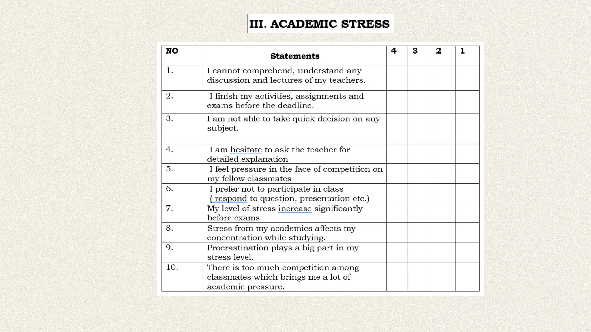 stress and coping mechanism of 2nd and 3rd year beed studednts.pptx
