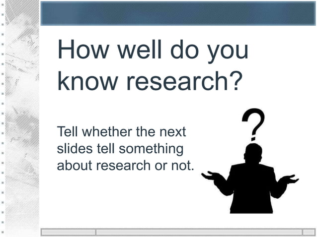 Introduction and Tools of Research | PPTX | Science