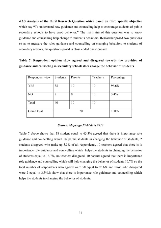 Research report mapengo 2013 | PDF