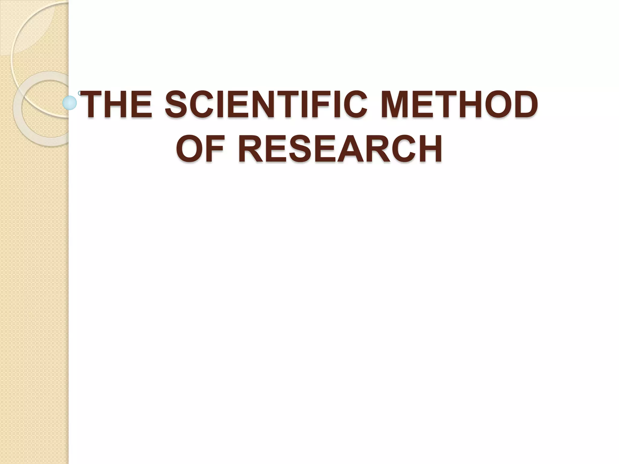 Research report purposes and classifications | PPTX