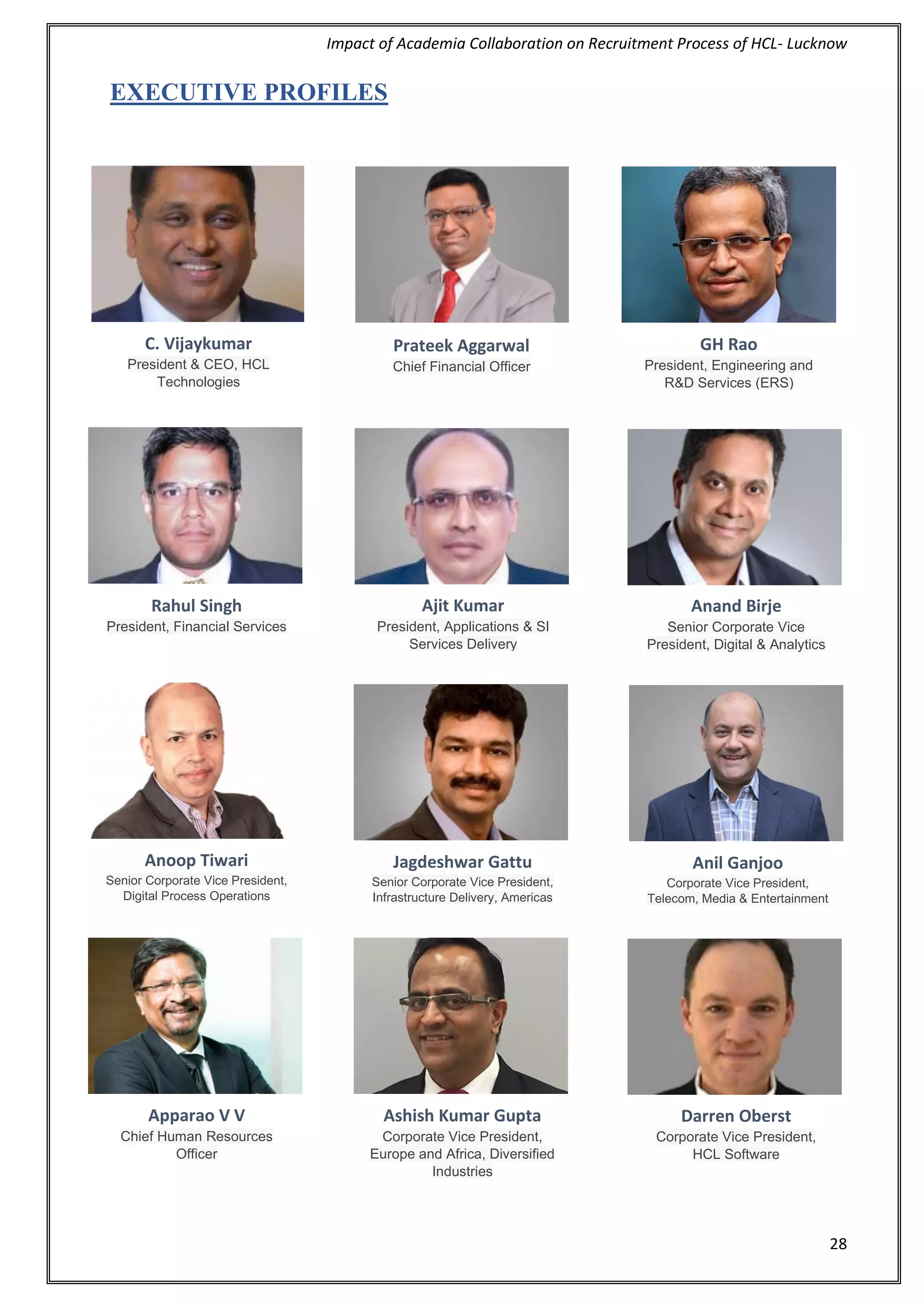 Summer Internship Project on Impact of Academia Collaboration on ...