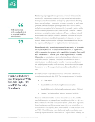 2016 Finance industry cybersecurity report | PDF