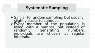 SAMPLING PROCEDURE & TECHNIQUES-Nursing Research Reporting | PPT