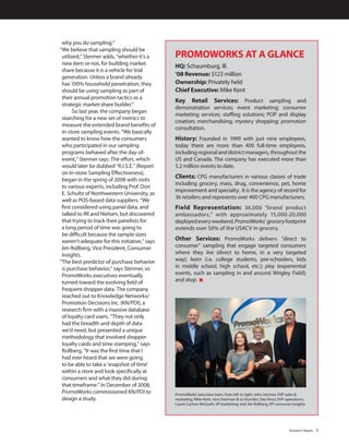 Research Report In Store Sampling0809 | PDF