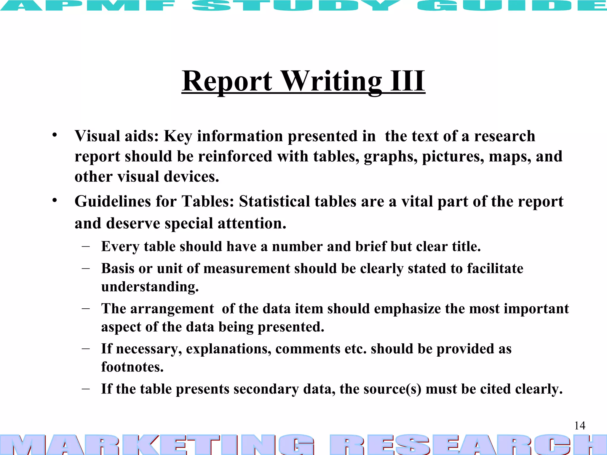 Research report ppt | PPT