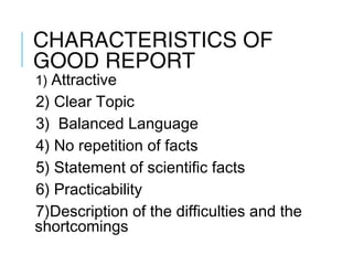 Research Report Writing | PPT