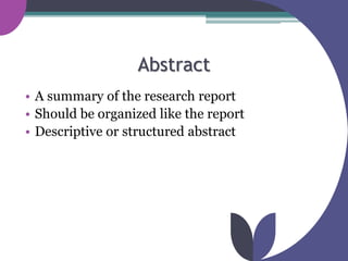 RESEARCH REPORT WRITING.pptx